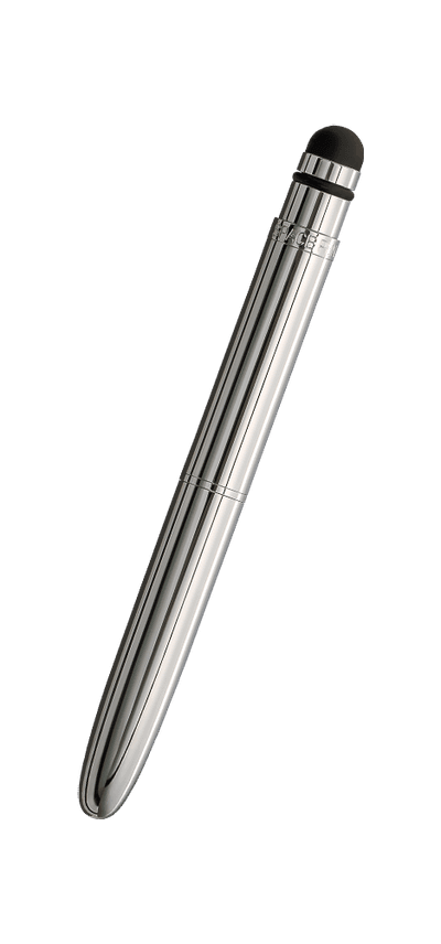 Chrome Bullet Grip Space Pen, Stylus - Fisher Space Pen