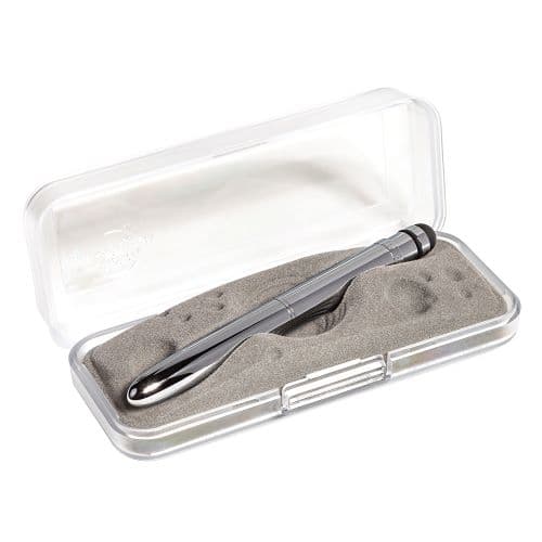 Chrome Bullet Grip Space Pen, Stylus - Fisher Space Pen