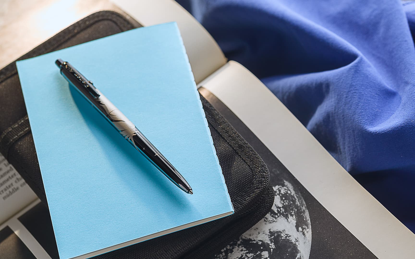 Dark Matter Black Titanium Nitride Astronaut Space Pen, Blue Origin ...