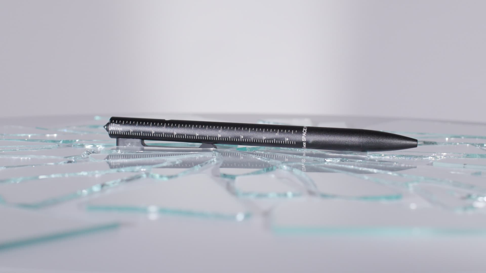 Measure Twice™ Tactical Bolt-Action Space Pen with Glass Breaker Tip ...